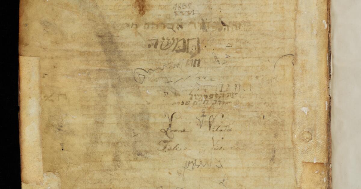 Hebrew Manuscripts : Hebrew Bible