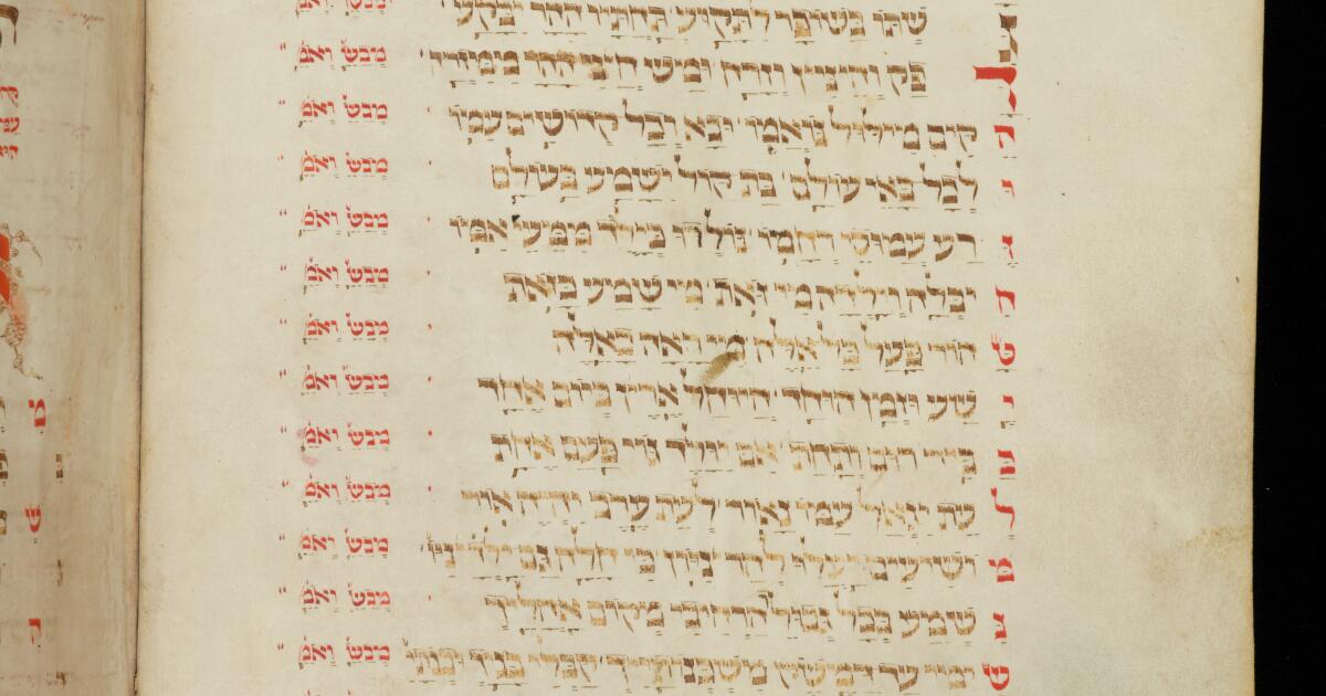 Hebrew Manuscripts : Jewish prayer-book
