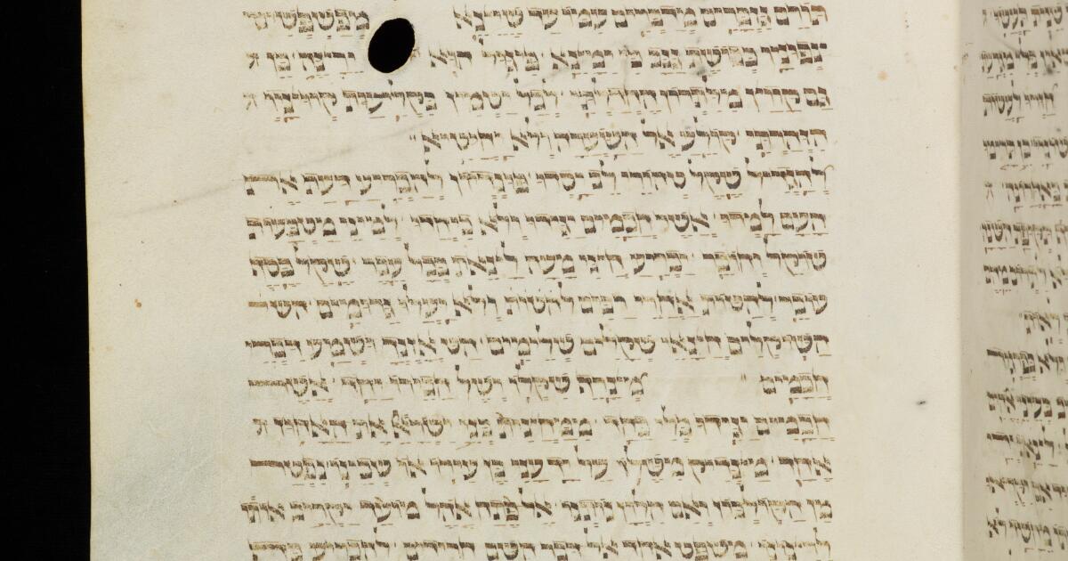 Hebrew Manuscripts : Jewish prayer-book