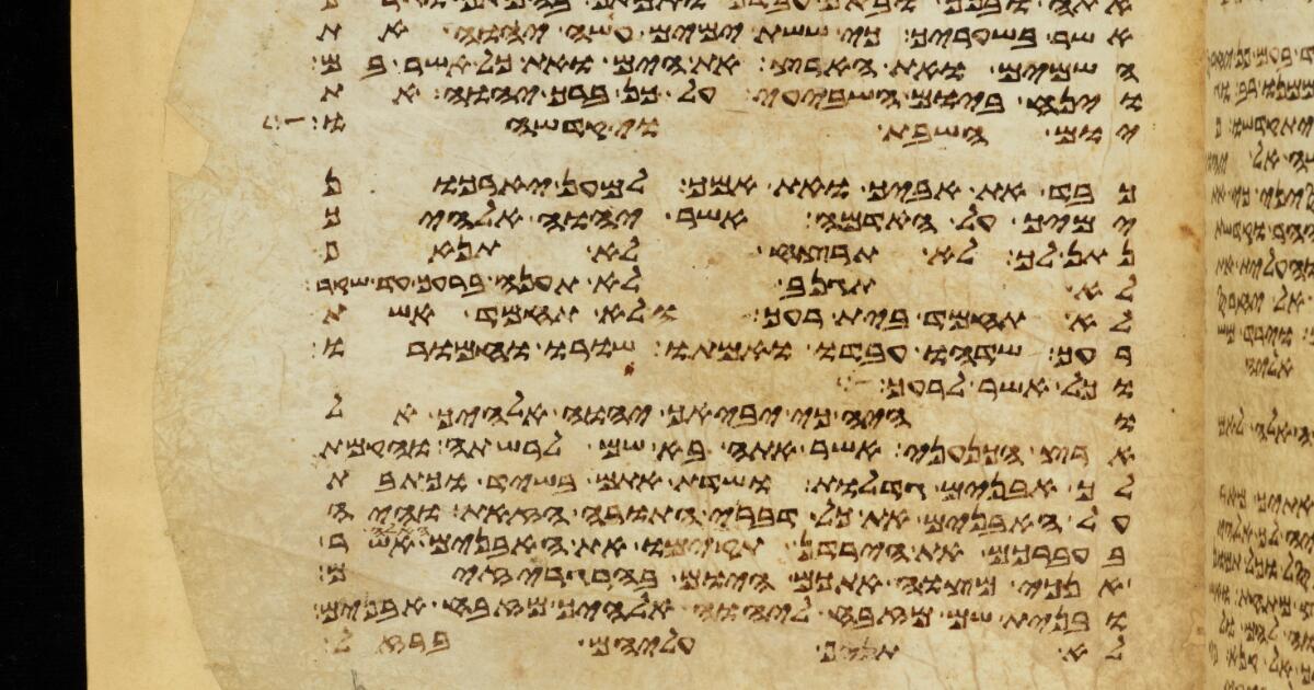 Hebrew Manuscripts : Samaritan Pentateuch