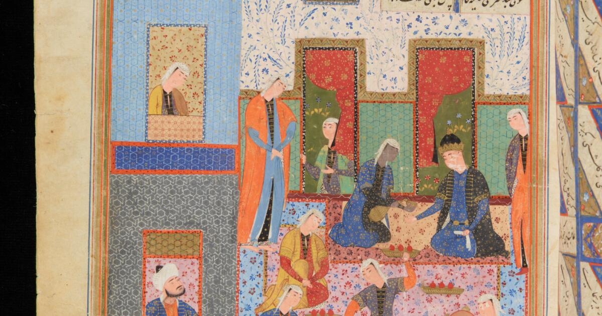 Islamic Manuscripts : Khamsah-ʼi Niẓāmī