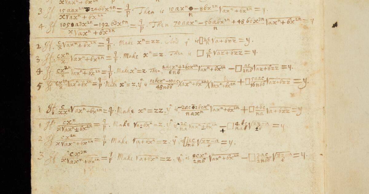 Newton Papers : Early Papers