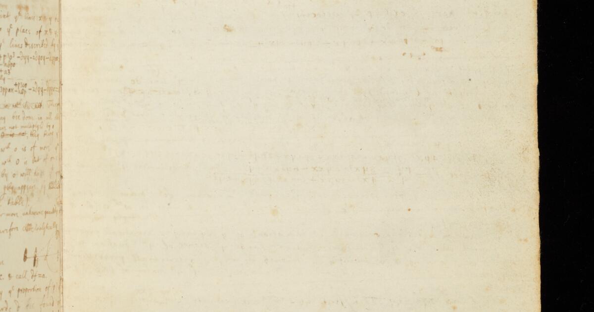 Newton Papers : Early Papers