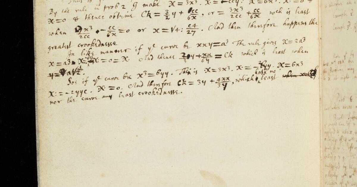 Newton Papers : Early Papers
