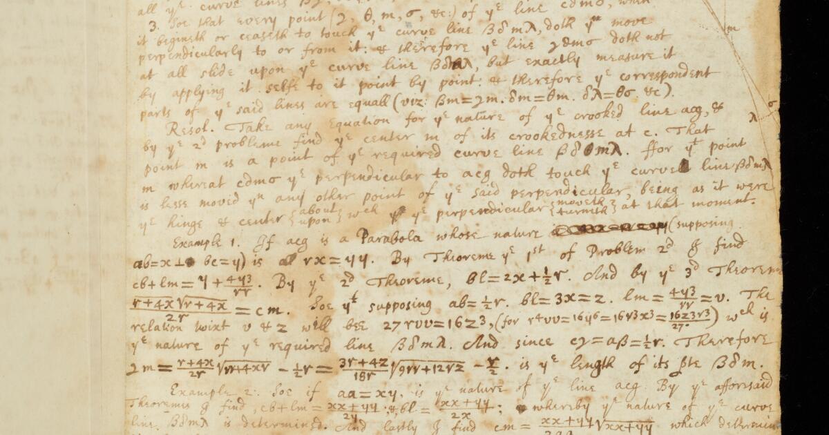 Newton Papers : Early Papers