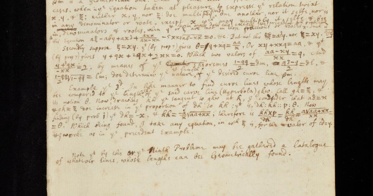 Newton Papers : Early Papers