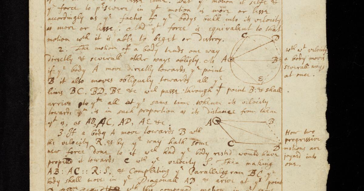 Newton Papers : Early Papers