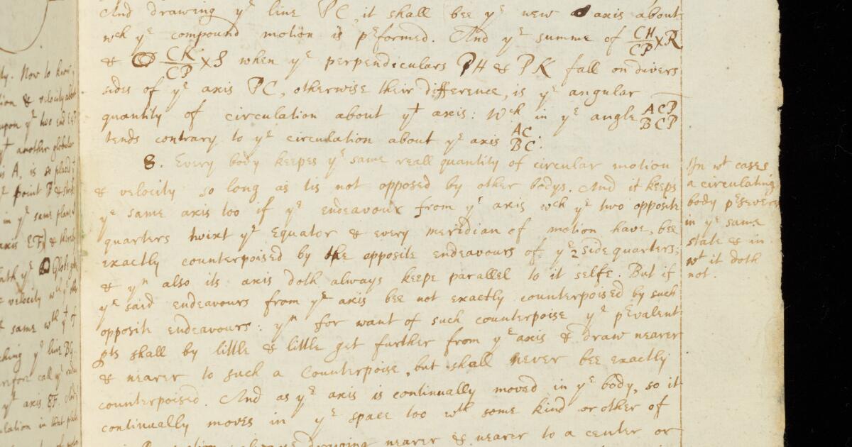 Newton Papers : Early Papers