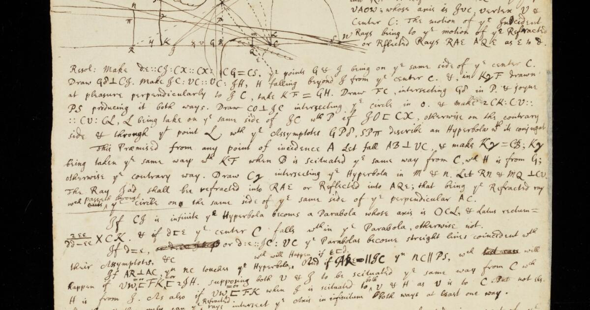 Newton Papers : Early Papers