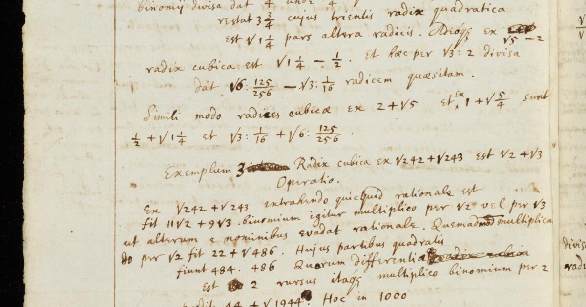 Newton Papers : Elementary Mathematics