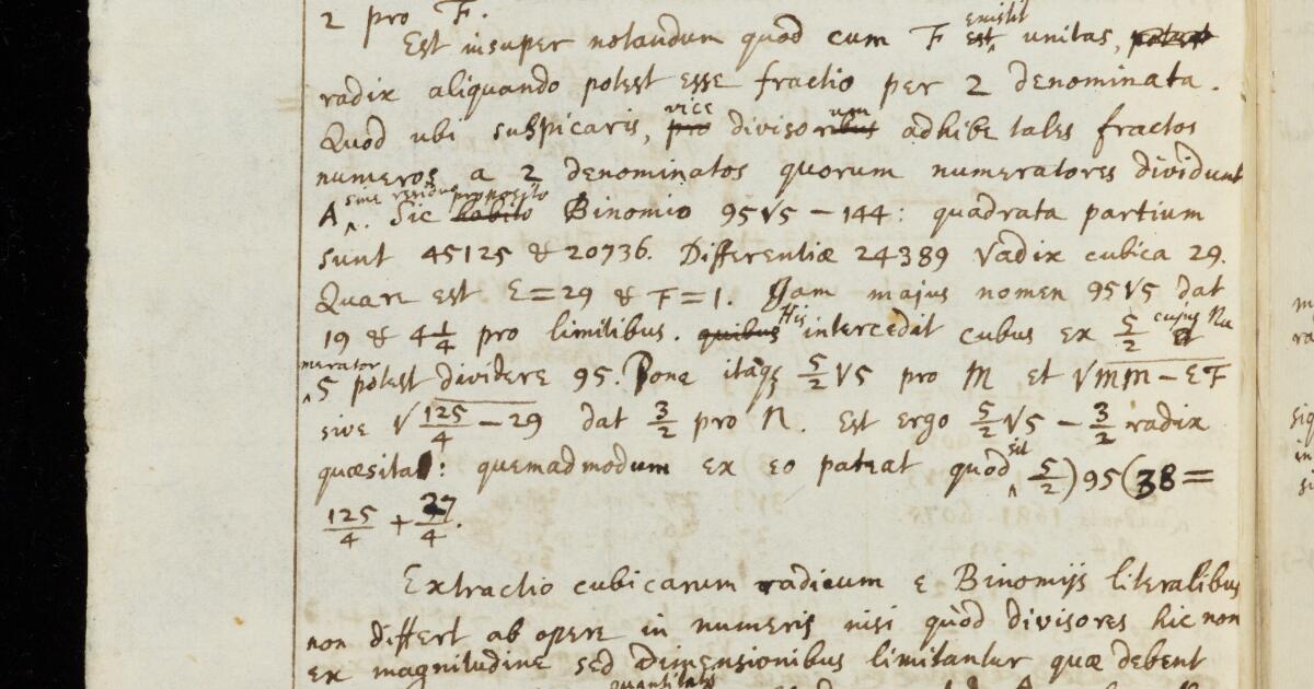 Newton Papers : Elementary Mathematics