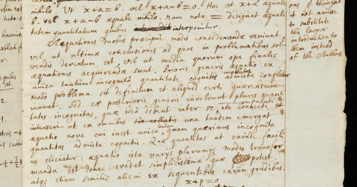 Newton Papers : Elementary Mathematics