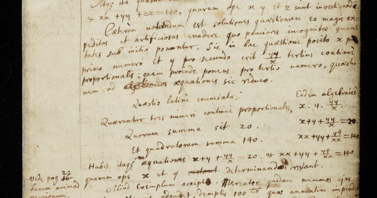 Newton Papers : Elementary Mathematics