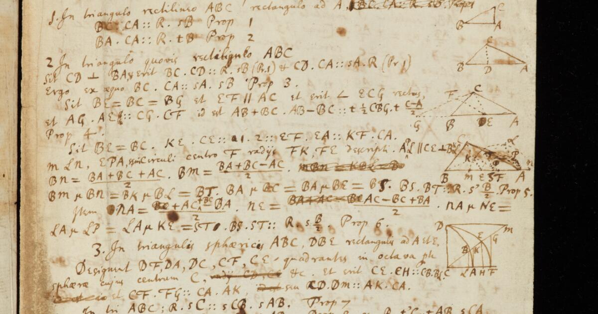 Newton Papers : Elementary Mathematics