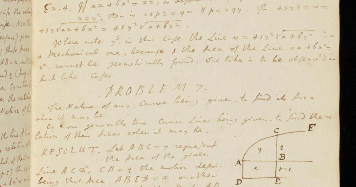 Newton Papers : Fluxions