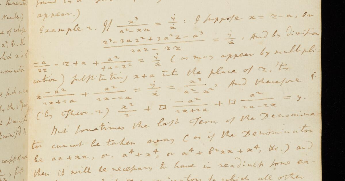Newton Papers : Fluxions