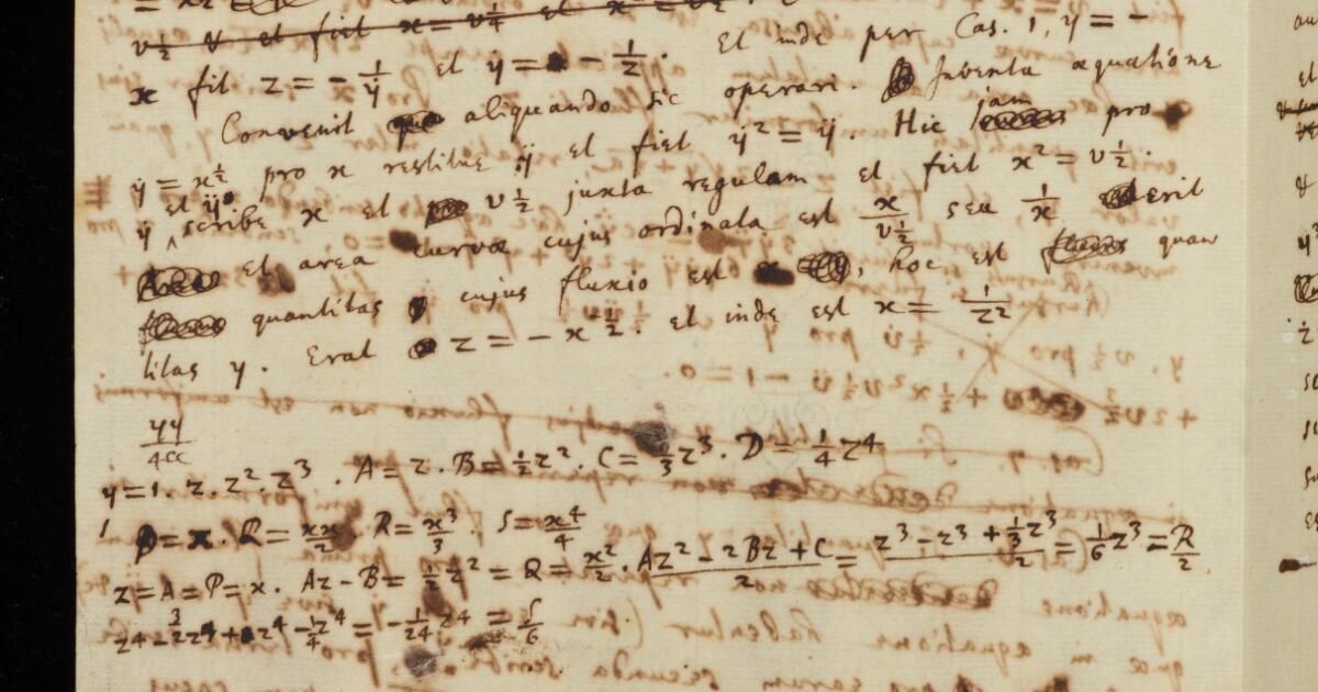 Newton Papers : Fluxions