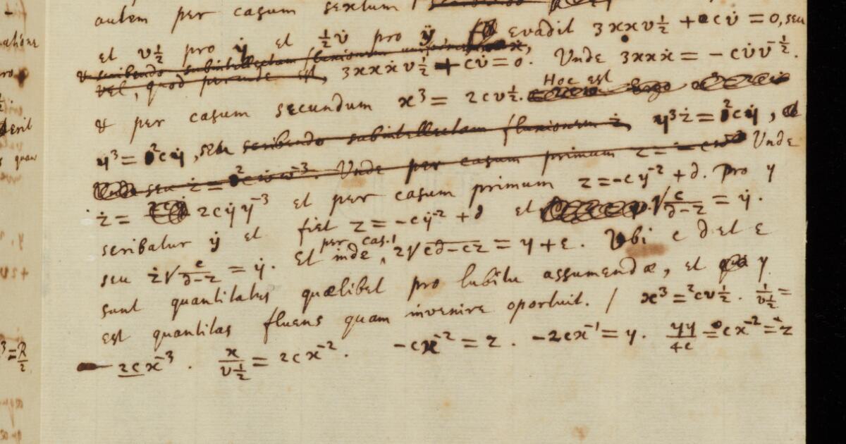 Newton Papers : Fluxions
