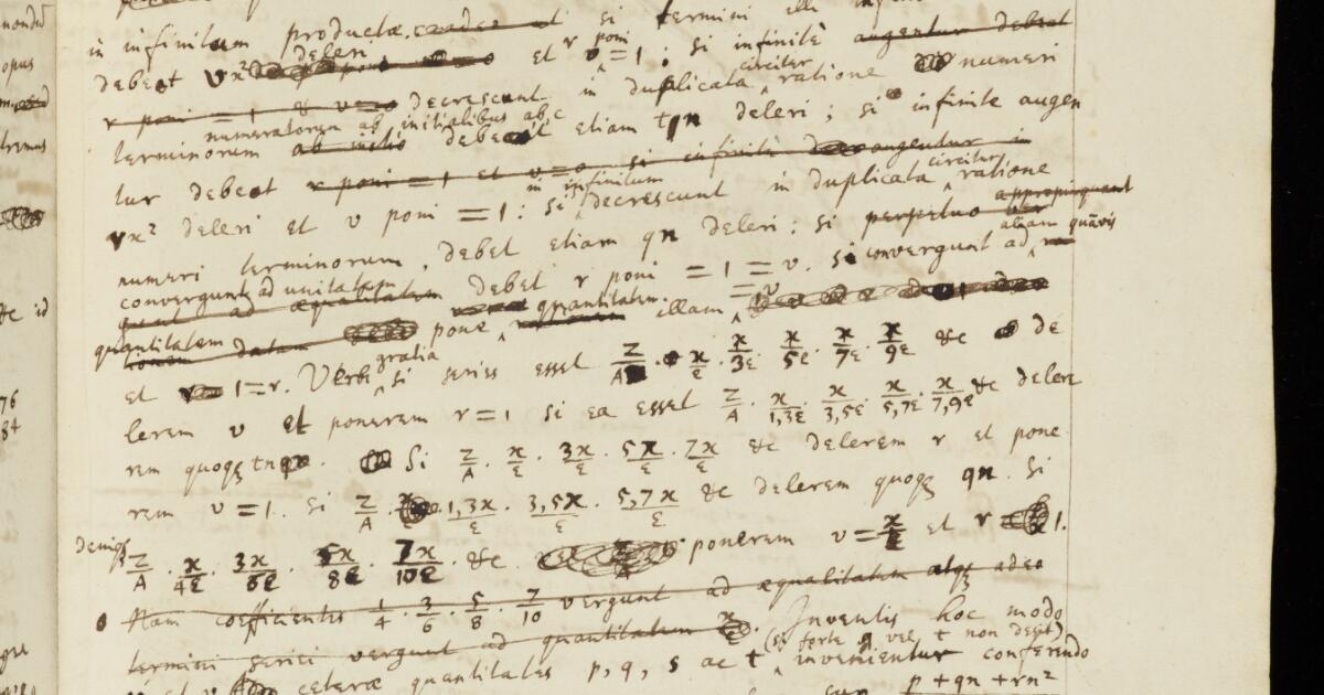 Newton Papers : Miscellaneous Mathematical Subjects