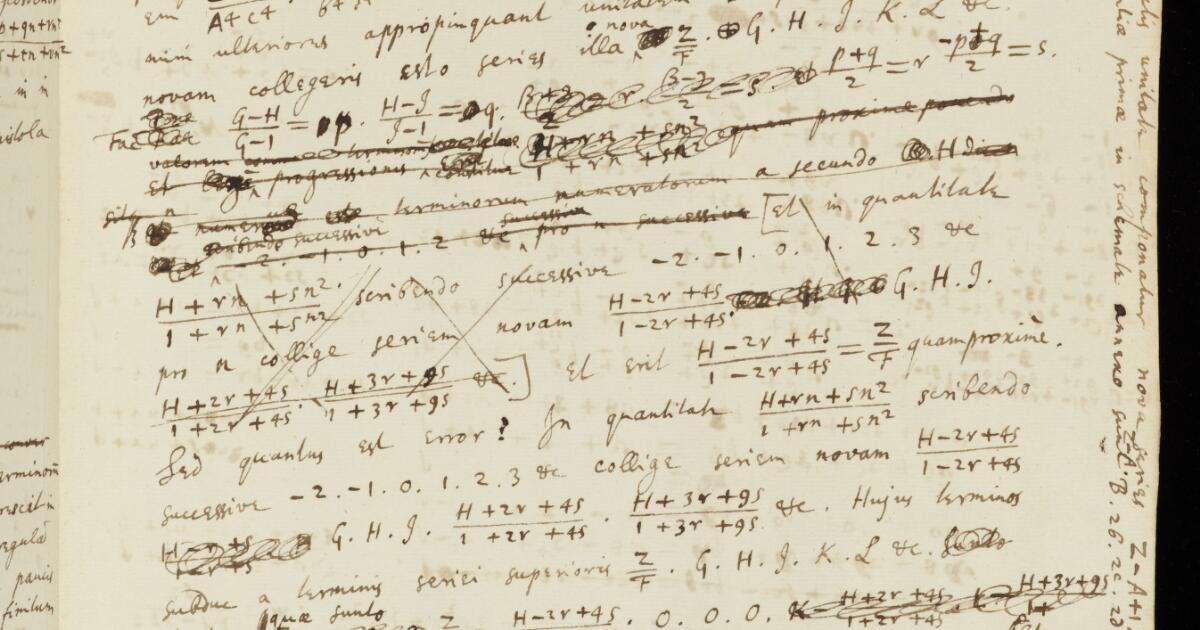 Newton Papers : Miscellaneous Mathematical Subjects