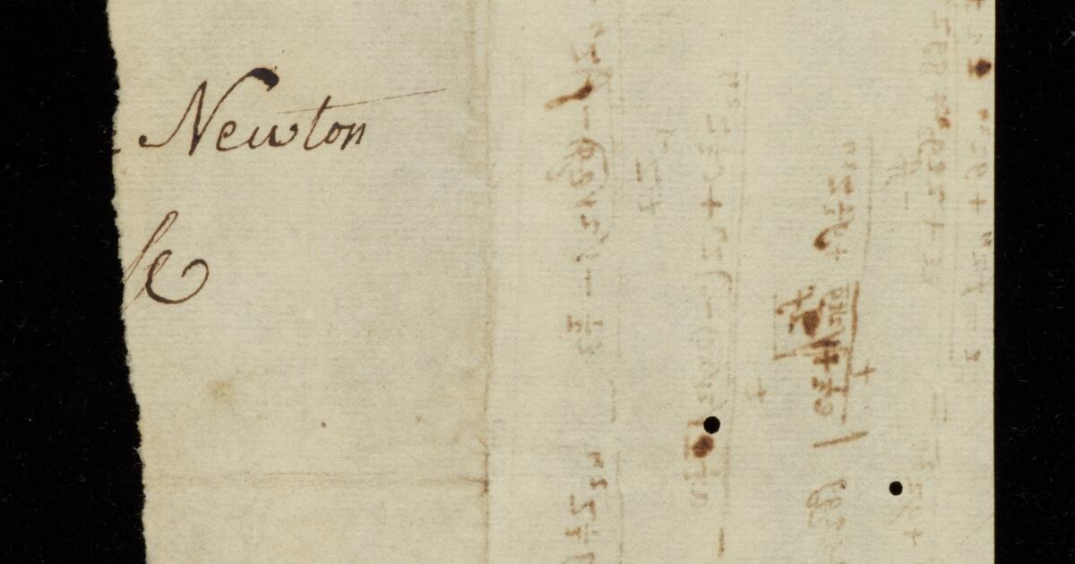 Newton Papers : Miscellaneous Mathematical Subjects