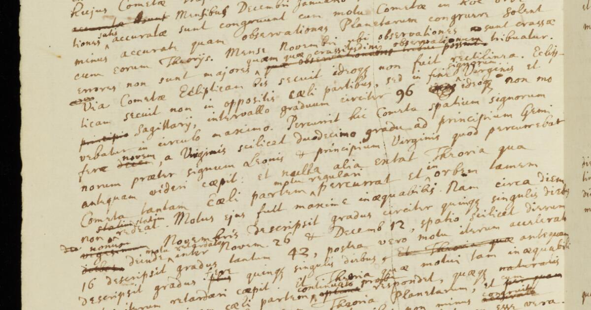 Newton Papers : Papers connected with the Principia