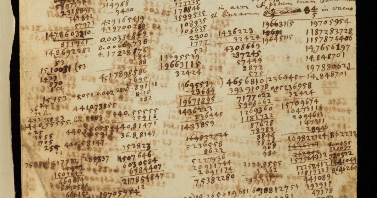 Newton Papers : Papers connected with the Principia