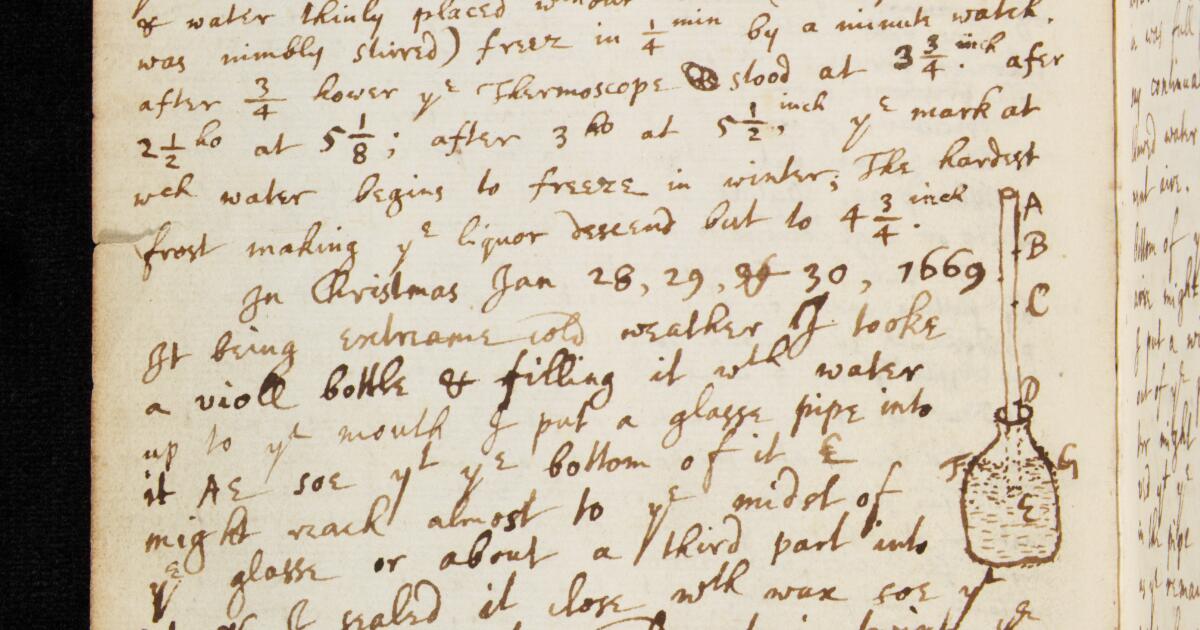 Newton Papers : Laboratory Notebook
