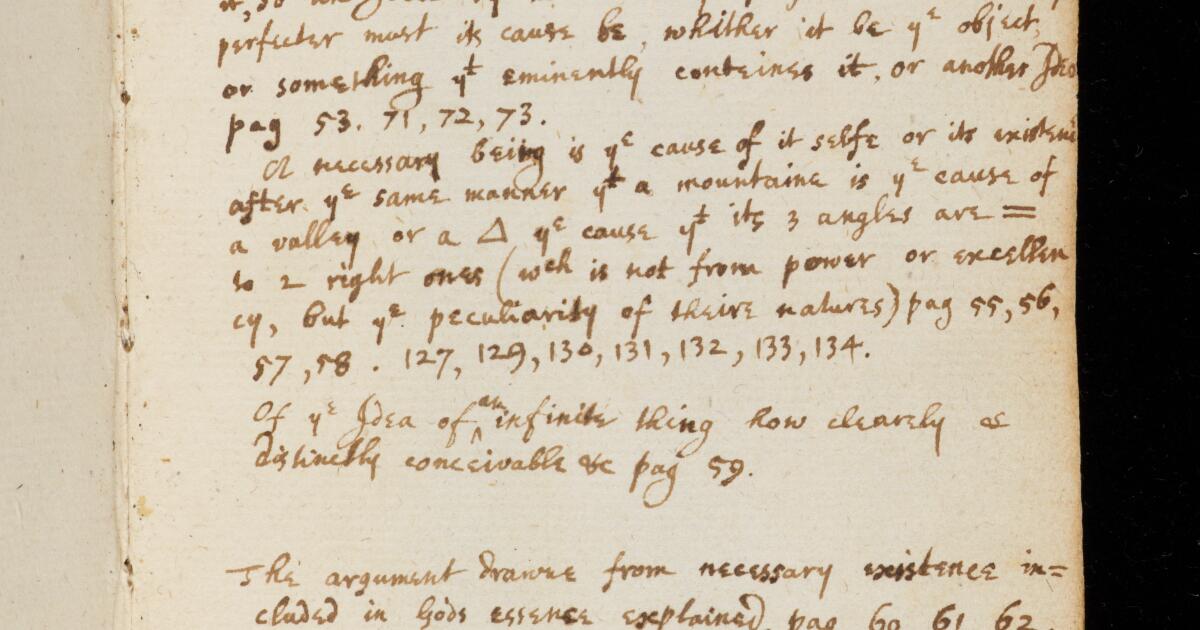 Newton Papers : Trinity College Notebook
