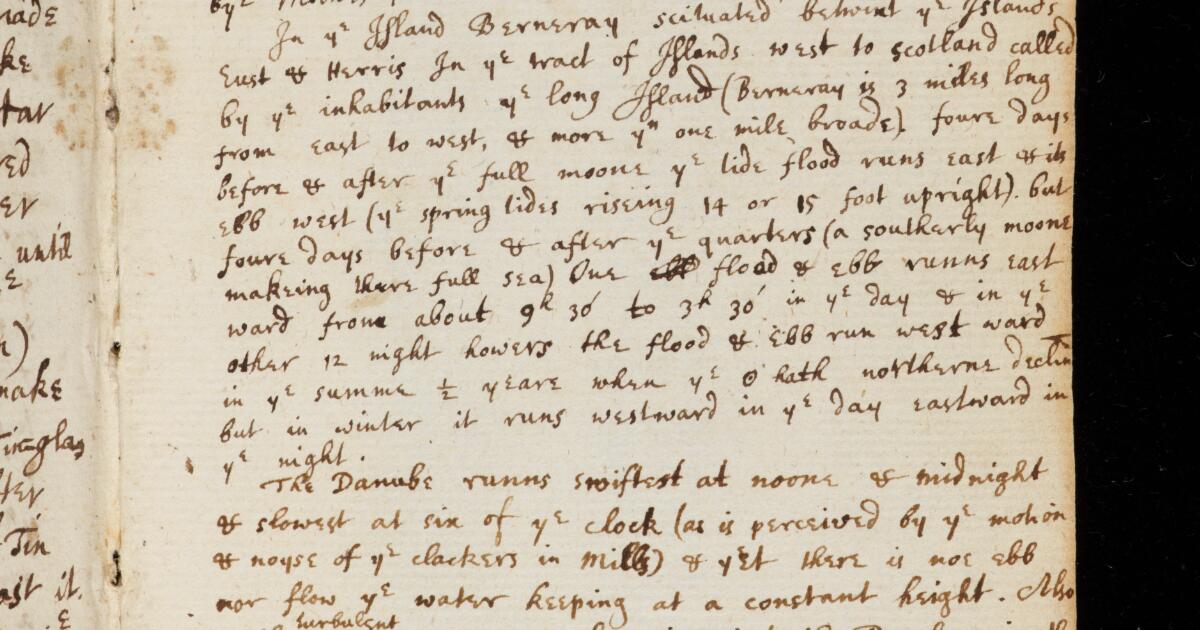Newton Papers : Trinity College Notebook