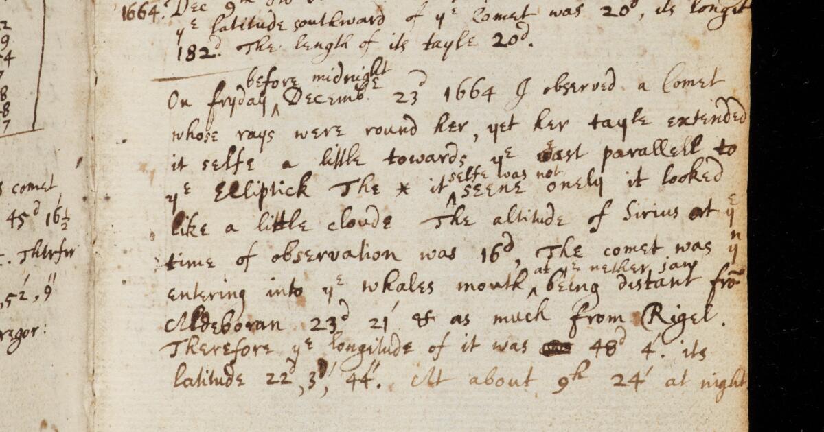 Newton Papers : Trinity College Notebook