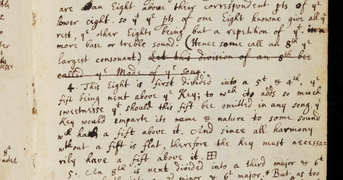 Newton Papers : College Notebook