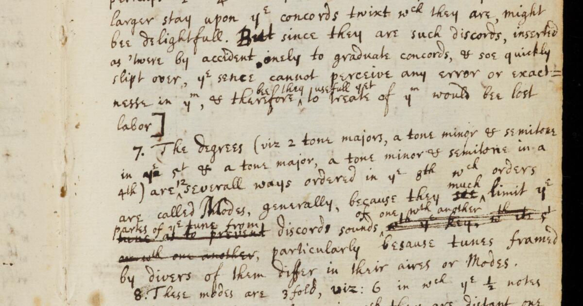 Newton Papers : College Notebook