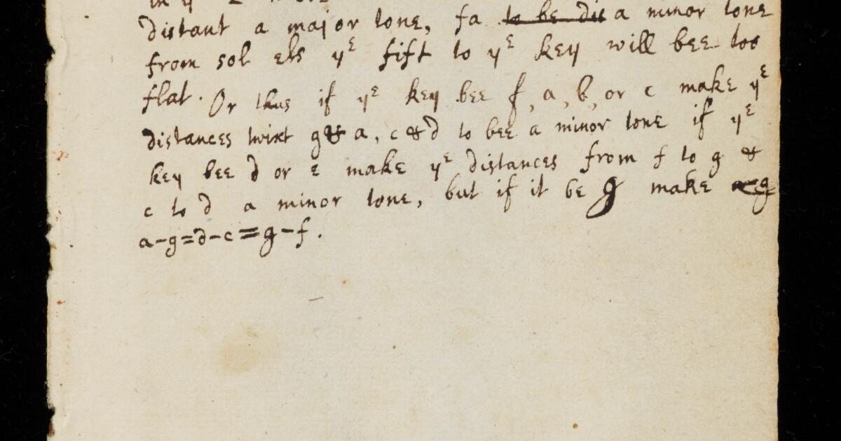 Newton Papers : College Notebook