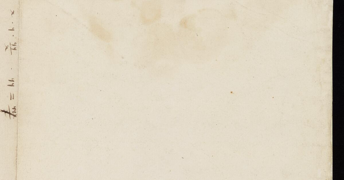 Newton Papers : Newton's Waste Book