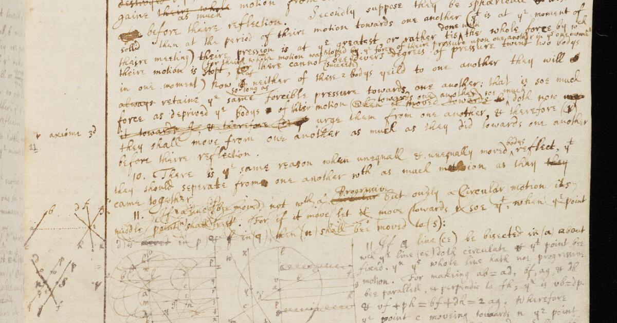 Newton Papers : Newton's Waste Book