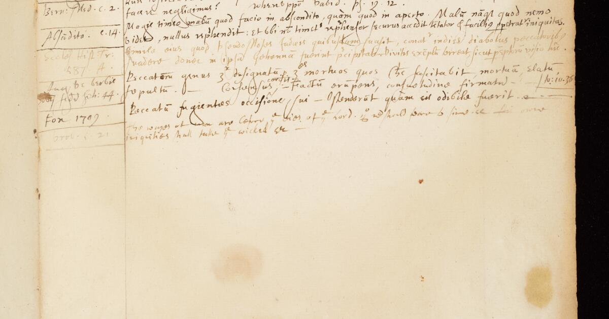 Newton Papers : Newton's Waste Book
