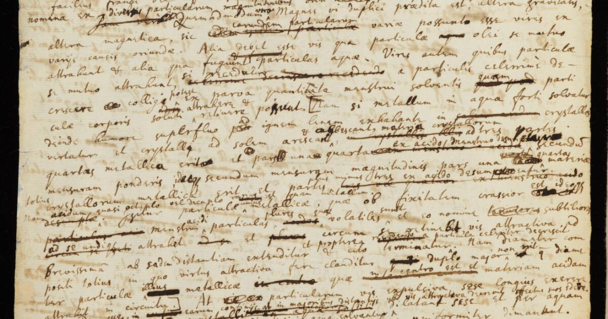 Newton Papers : Miscellaneous Papers