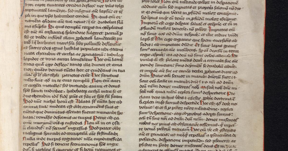 Western Medieval Manuscripts : Speculum humanae salvationis