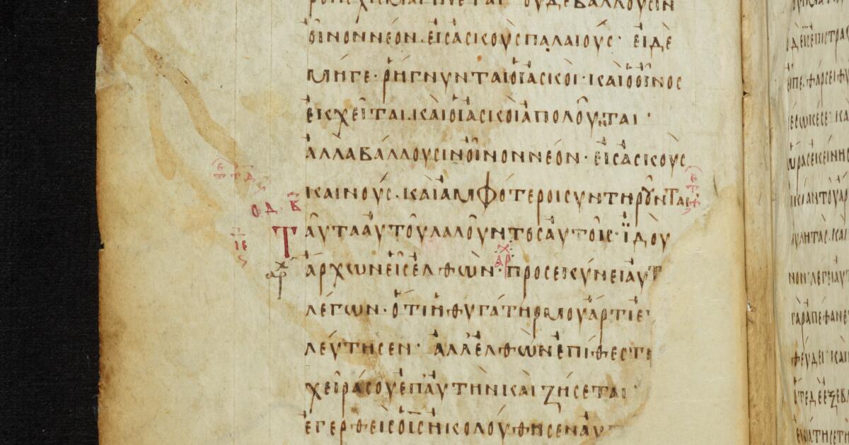 Western Medieval Manuscripts : Codex Macedoniensis