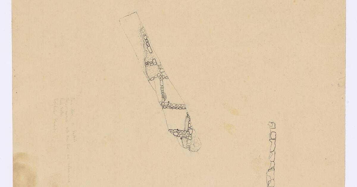 Plans : Mycenae Citadel: The Archaic Temple
