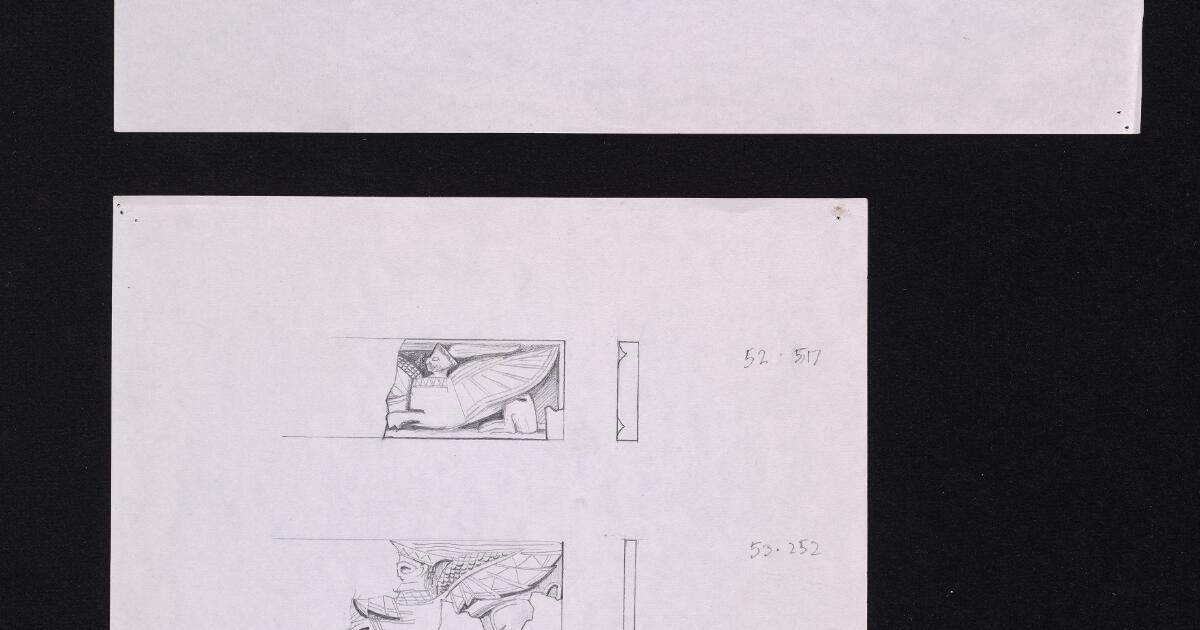 Drawings : Drawings of Ivory Objects
