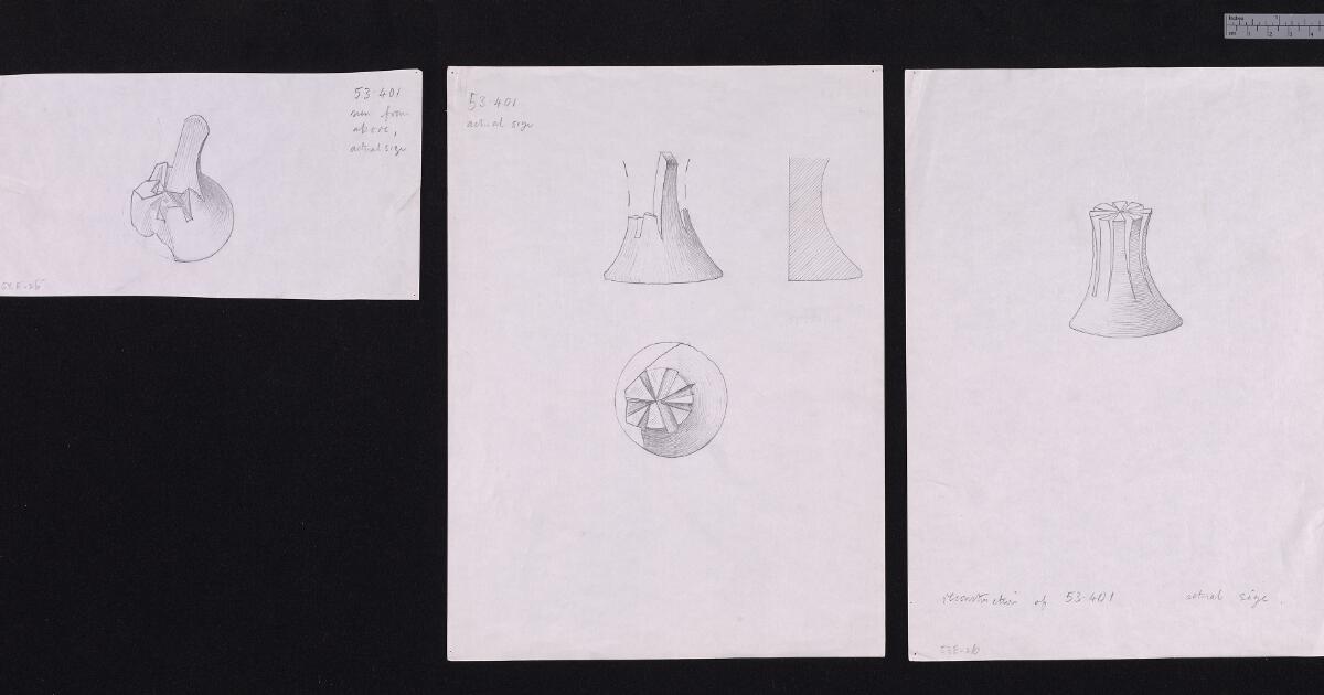 Drawings : Drawings of Ivory Objects