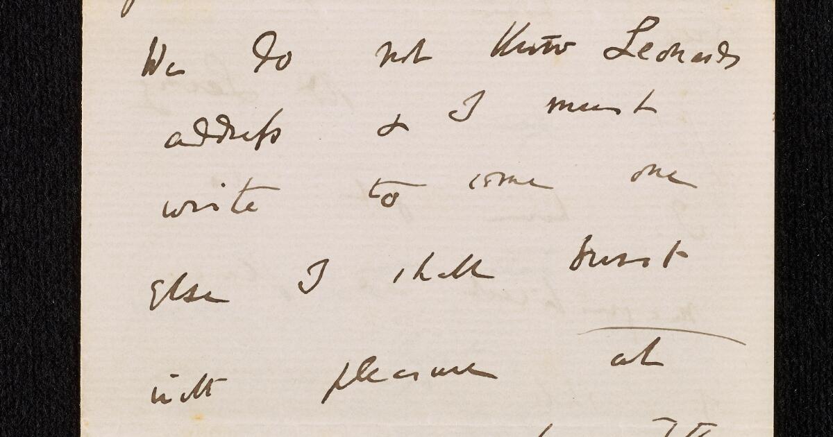 Darwin Manuscripts : Miscellaneous letters from and to C. R. Darwin and ...