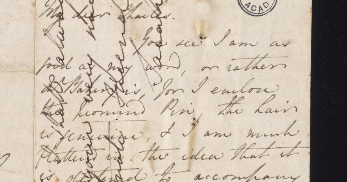 Darwin Manuscripts : Letters to Charles Darwin from family members ...