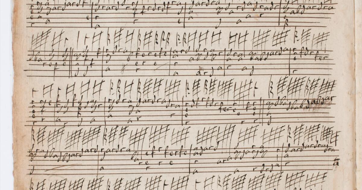 Music : Mathew Holmes lute book