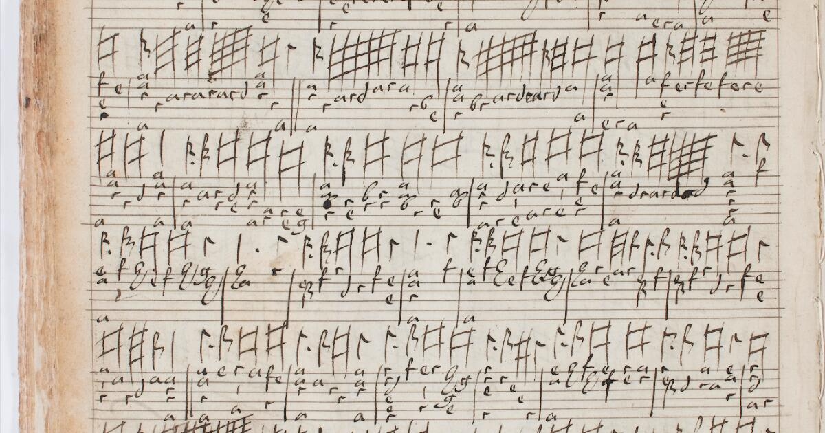 Music : Mathew Holmes lute book