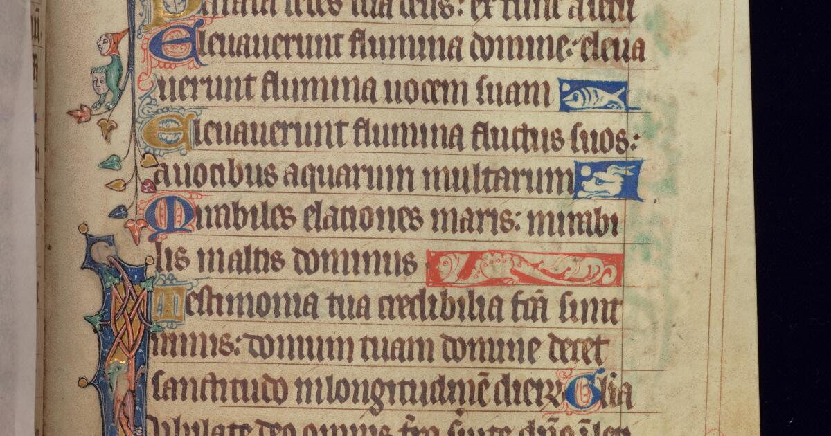 Western Medieval Manuscripts : Book of Hours (Use of Sarum)