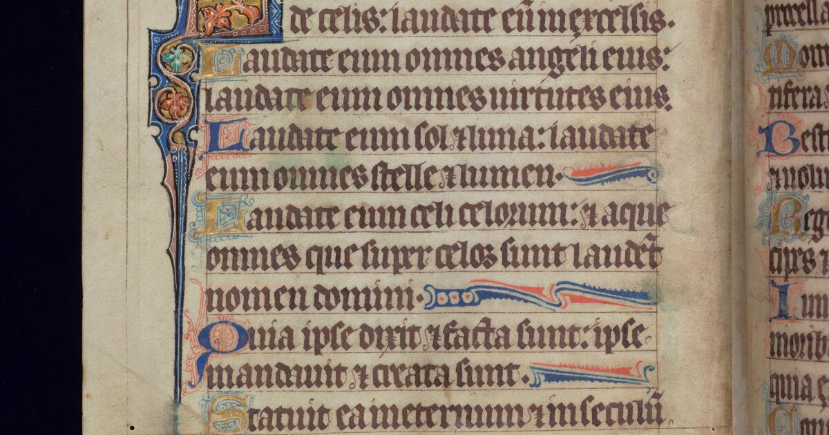 Western Medieval Manuscripts : Book of Hours (Use of Sarum)