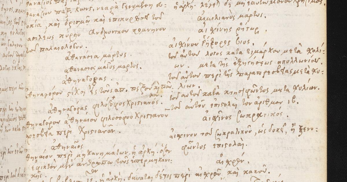 Western Medieval Manuscripts : Index of the Greek manuscripts in the ...